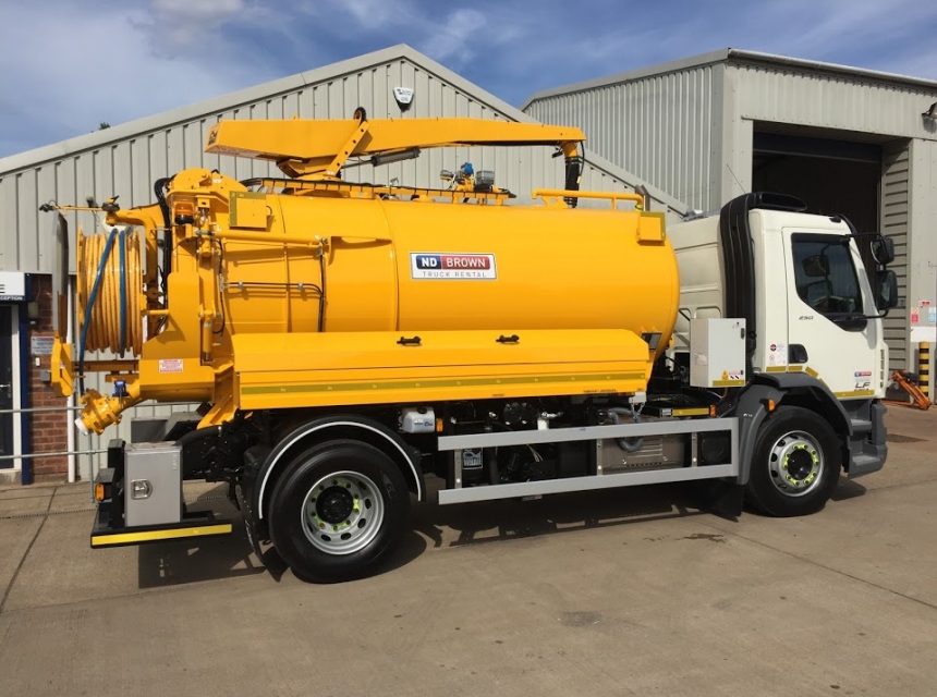 18 Tonne MVC Gully Emptier | Nationwide Hire | ND Brown Ltd