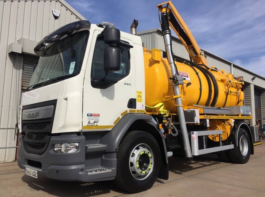 18 Tonne MVC Gully Emptier | Nationwide Hire | ND Brown Ltd