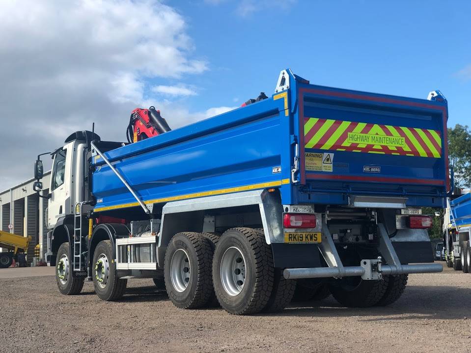 32 Tonne Tipper Grab Hire | Nationwide Hire | ND Brown LTD