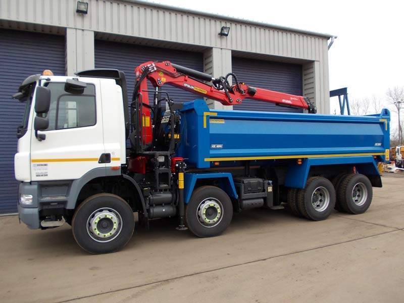 Nationwide Tipper Grab Hire | ND Brown Ltd Commercial Vehicle Hire