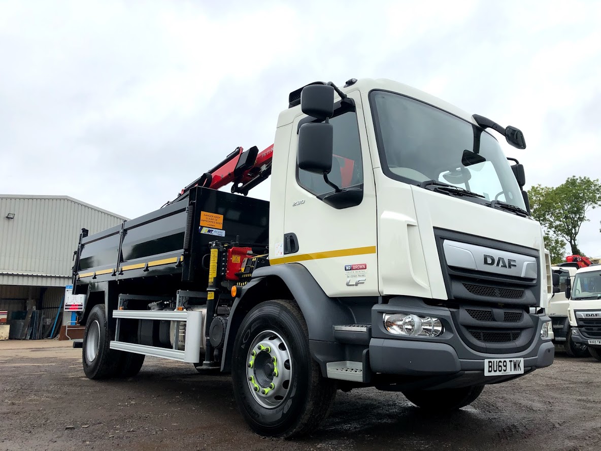 Flexible Nationwide Tipper Grab Hire | ND Brown Ltd