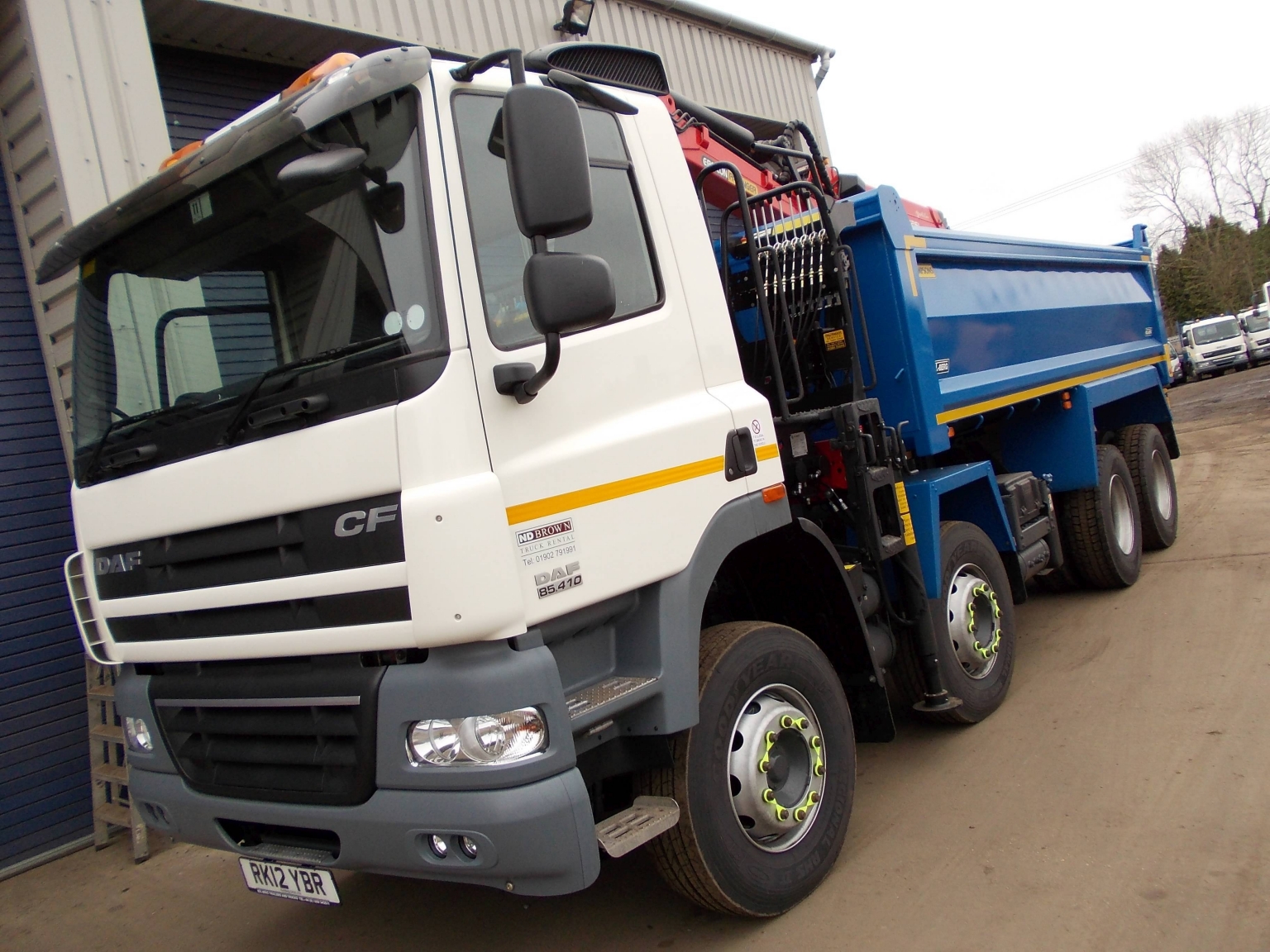 New 32 Tonne Tipper Grabs Now Available - ND Brown Ltd