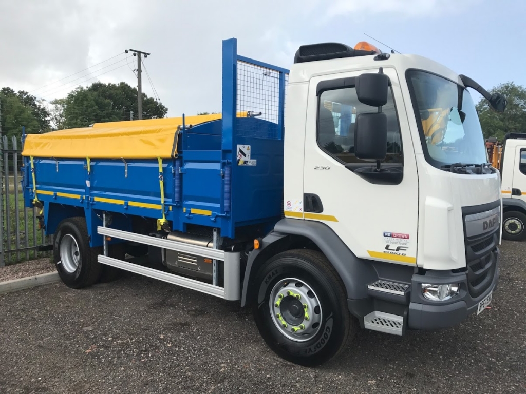 Tipper Hire Across the UK Available Now at N.D Brown Ltd.